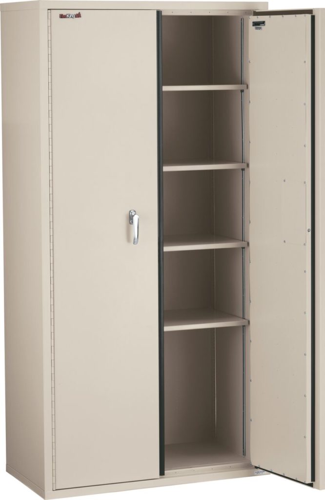 FireKing Fire Resistant Storage Cabinet - 72" High - WorkSmart